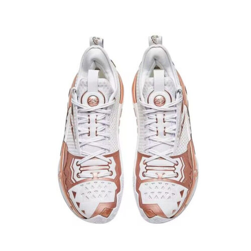 ANTA Kyrie Irving Shockwave 5 Pro Basketball Shoes White/Gold – ANTA ...