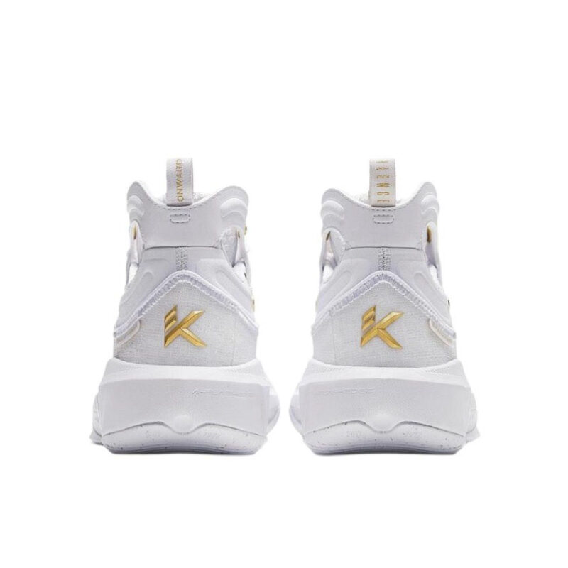 ANTA KT8 Klay Thompson Best Shooter Basketball Sneakers in White Gold ...