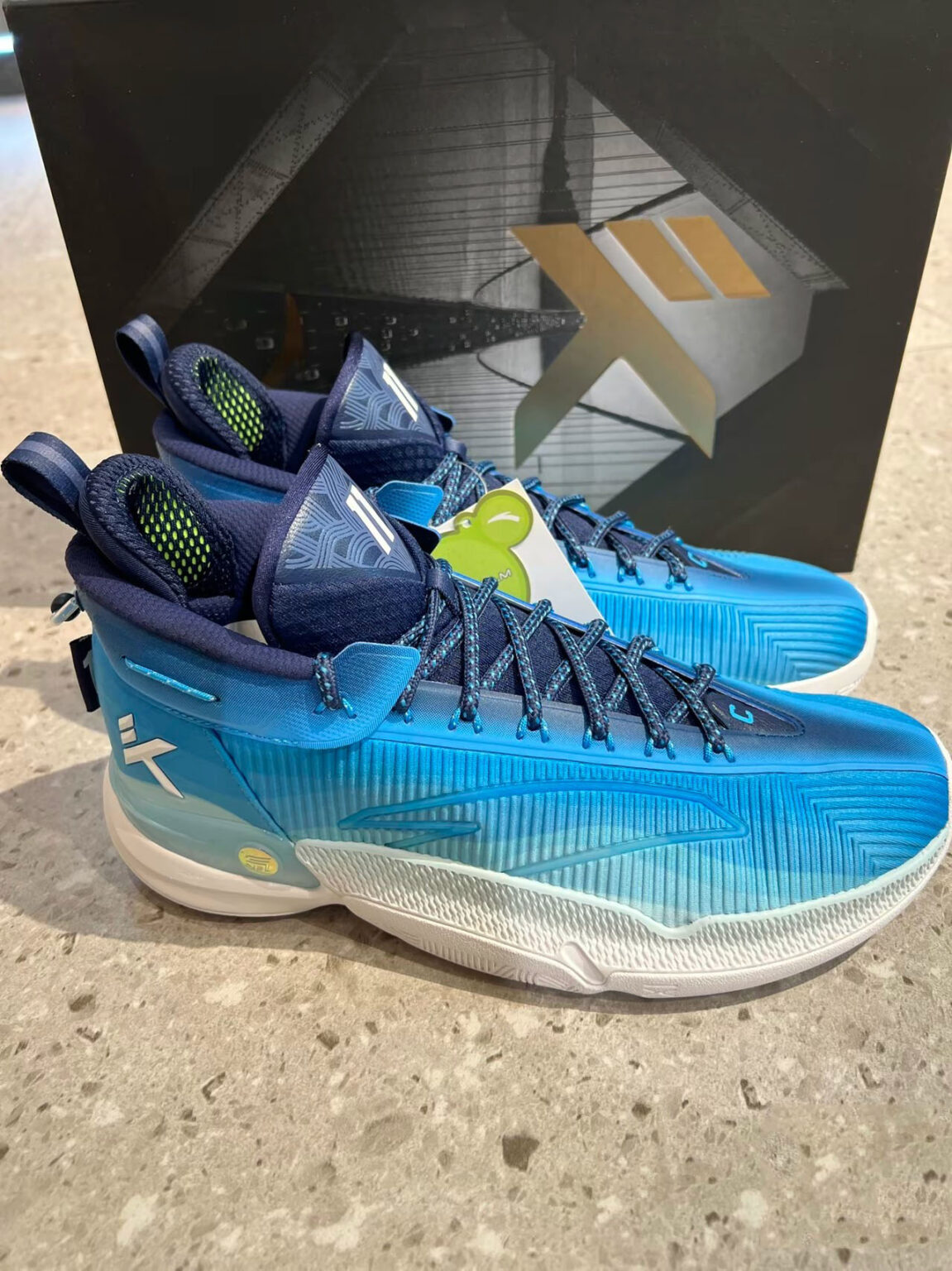 ANTA KT9 Klay Thompson “Water Rhyme” Best Shooter Basketball Sneakers ...