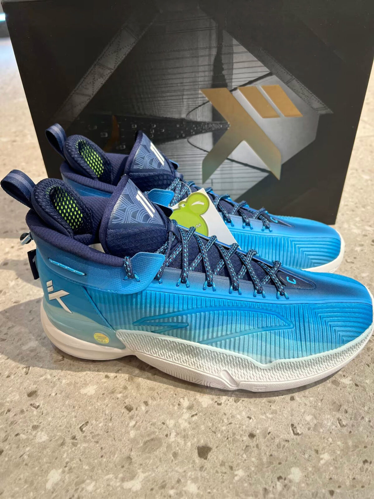 ANTA KT9 Klay Thompson “Water Rhyme” Best Shooter Basketball Sneakers ...