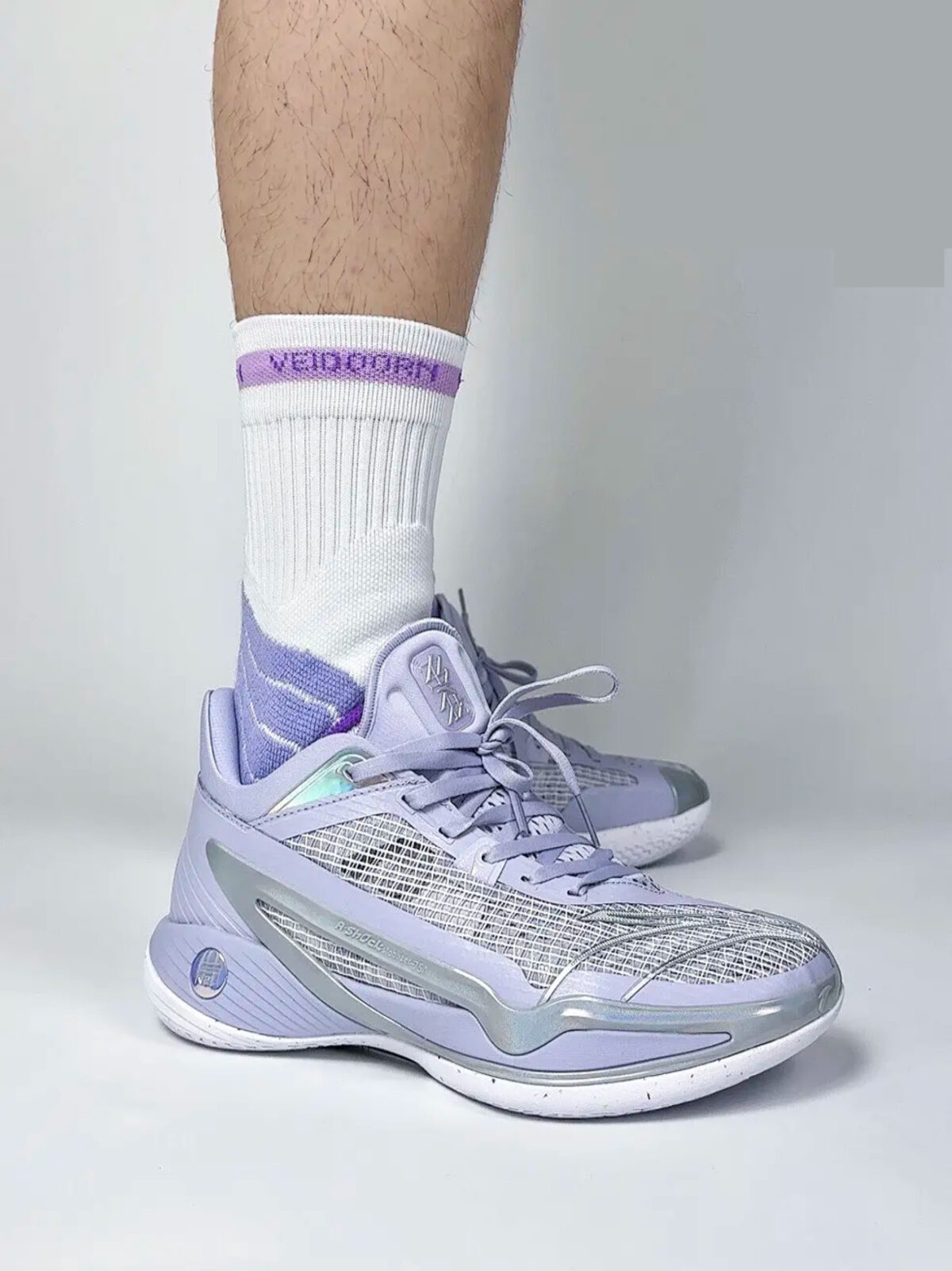 ANTA ZUP4 Free to Dream Z UP Crazy Light Basketball Shoes Purple/White ...