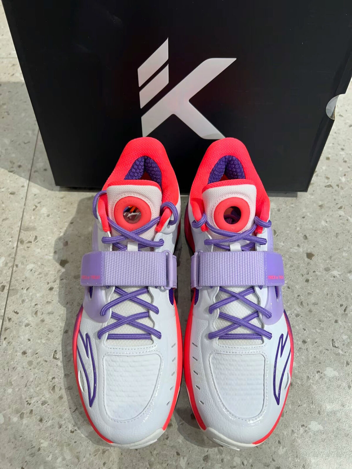 ANTA Men Klay Thompson Splash 5 “Halloween”Basketball shoes White ...