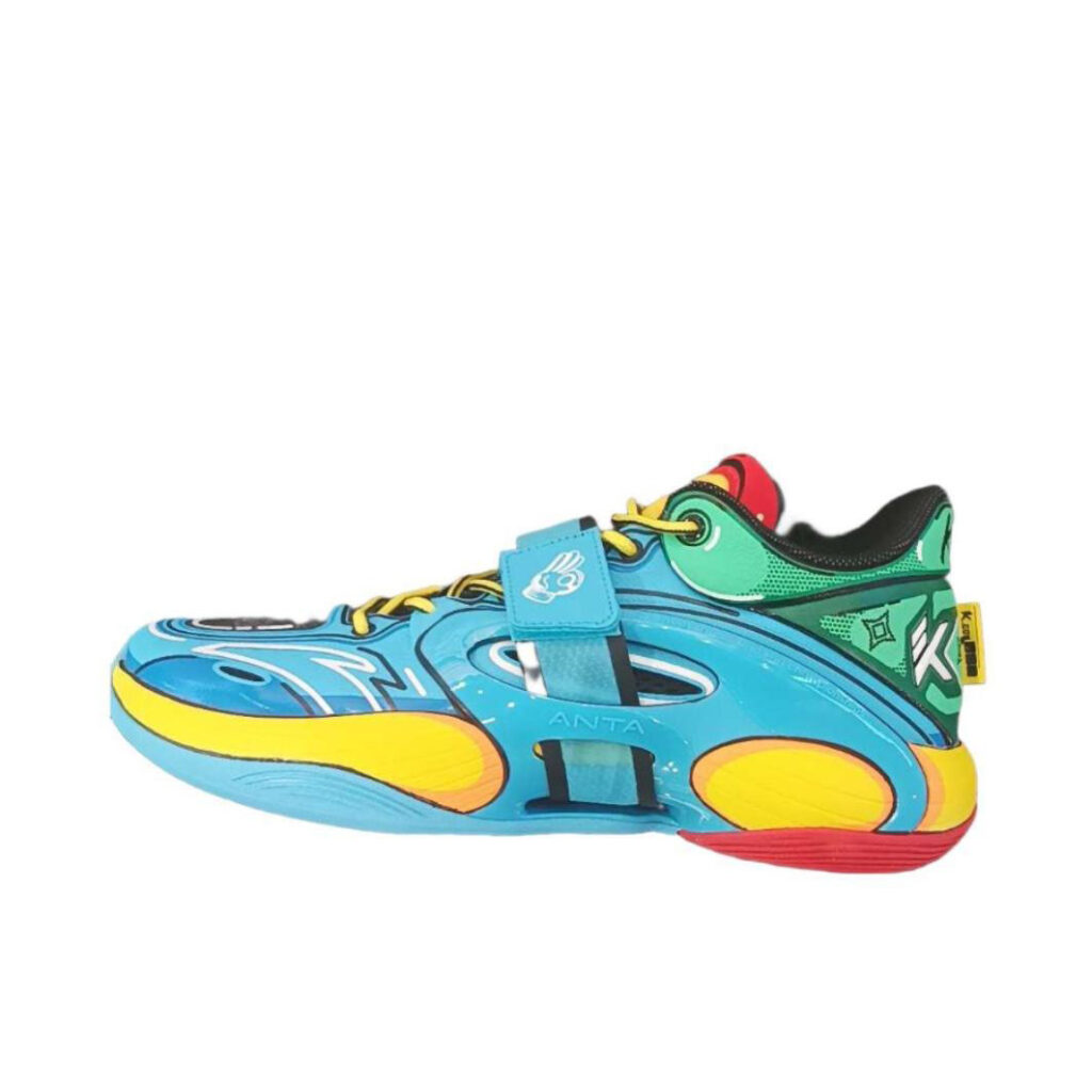 ANTA Men Klay Thompson Splash 5 Basketball shoes Blue Yellow 112321108s ...