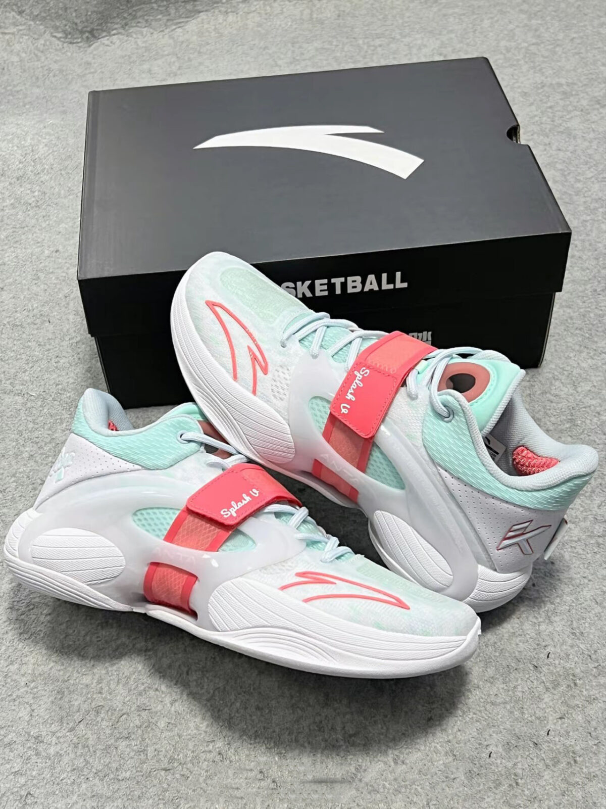 ANTA Men Klay Thompson Splash 5 “Hawaii Beach”Basketball shoes White ...