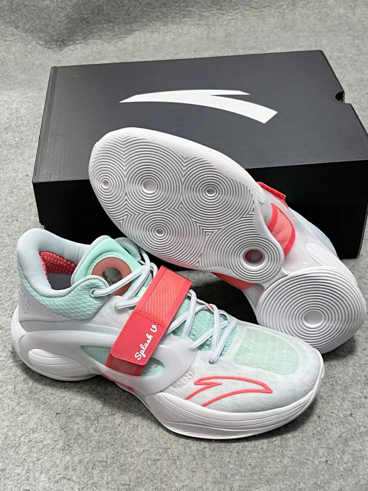 ANTA Men Klay Thompson Splash 5 “Hawaii Beach”Basketball shoes White ...