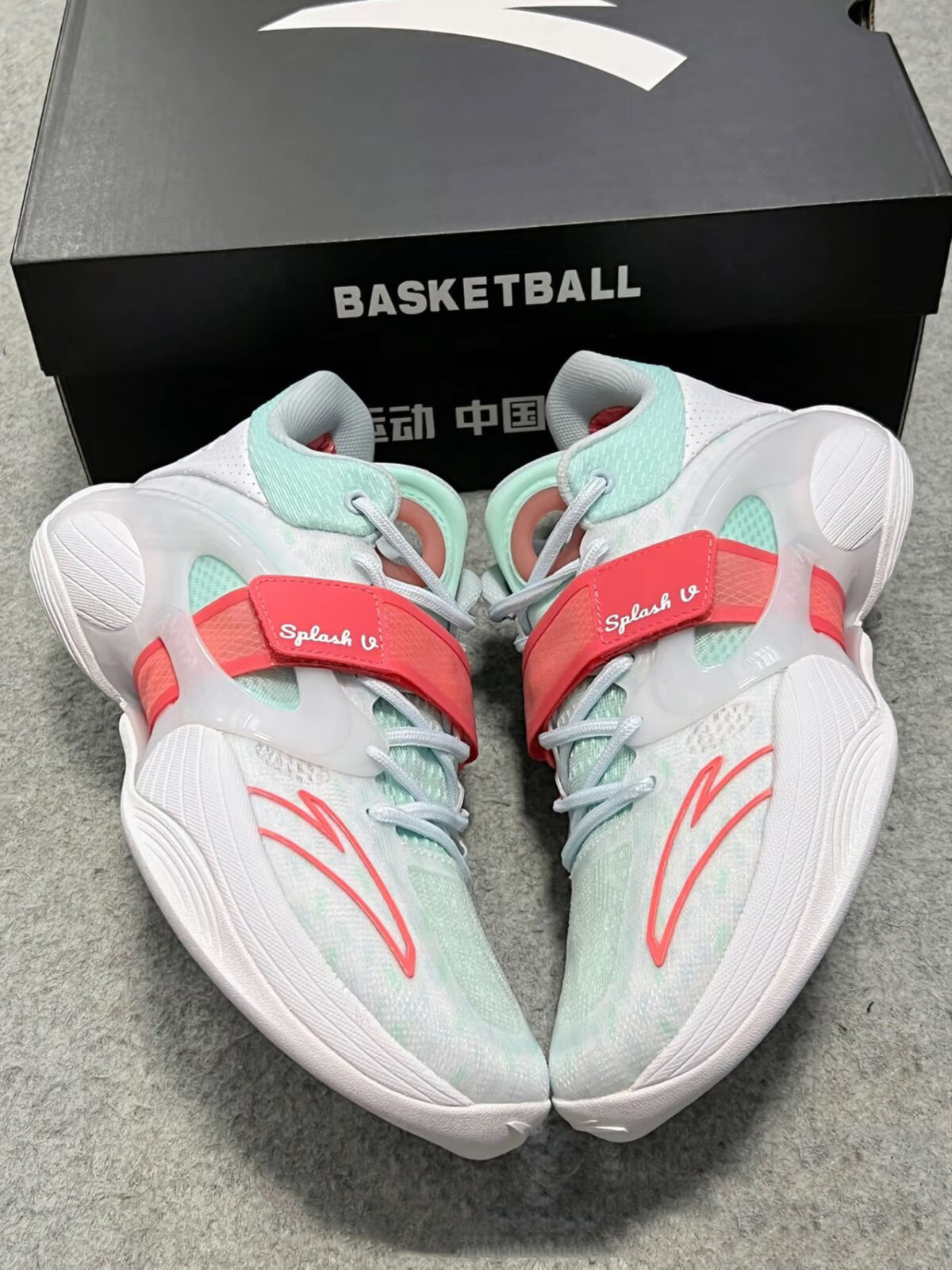 ANTA Men Klay Thompson Splash 5 “Hawaii Beach”Basketball shoes White ...