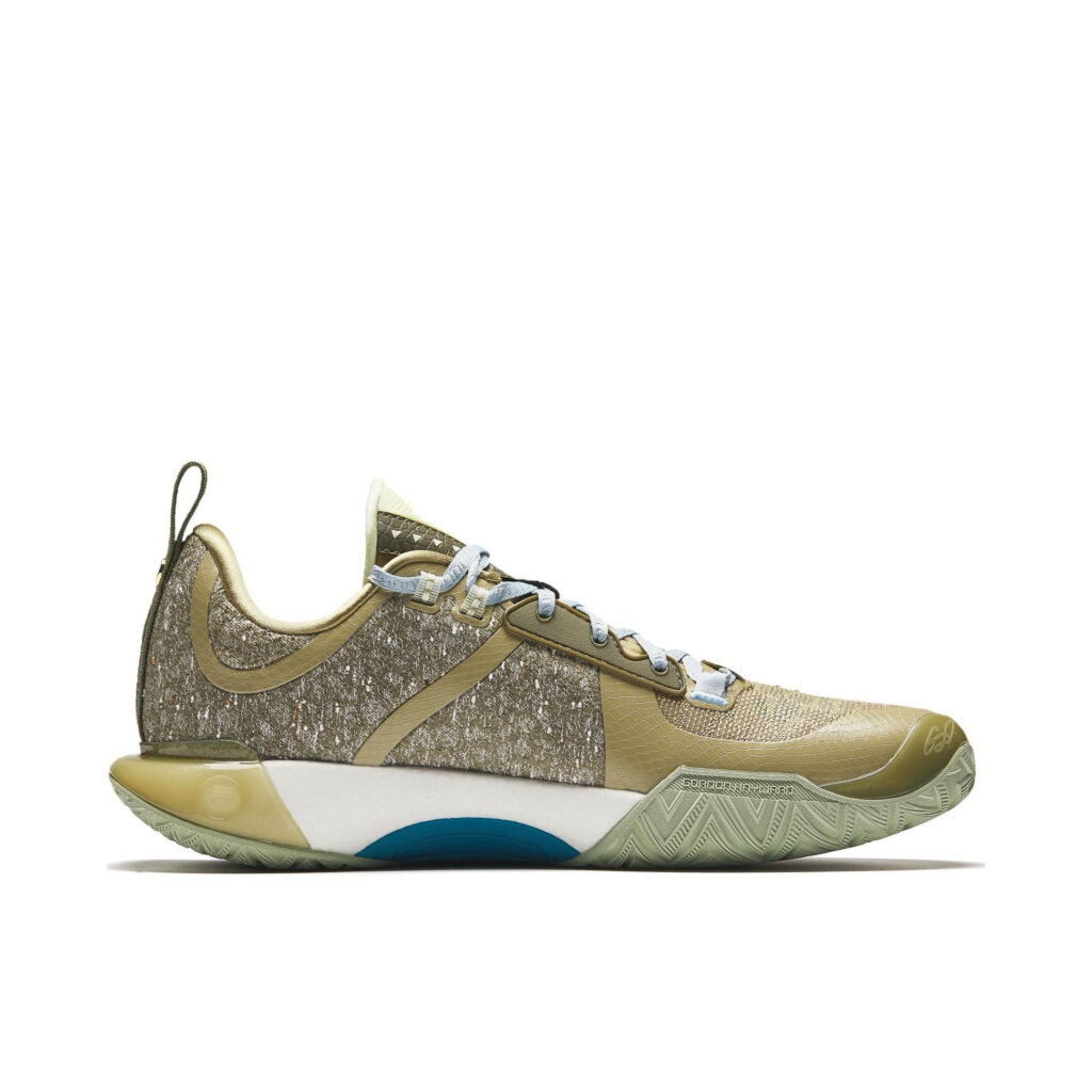 ANTA GH5 Gordon Hayward “jurassic period” Basketball Shoes Gold Brown ...