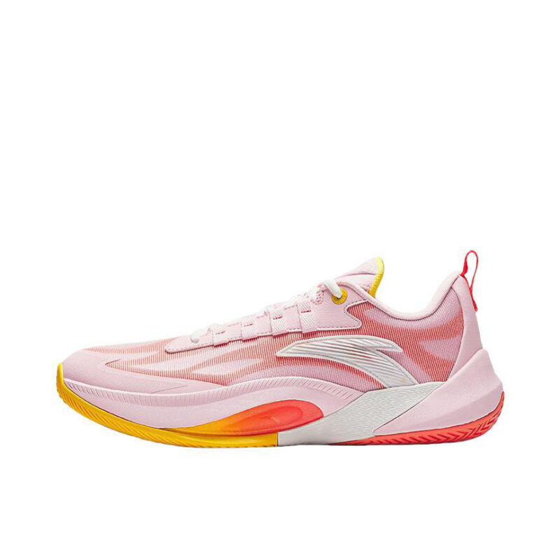 Donte DiVincenzo ANTA ZAP1 TD Basketball Shoes PINK ORANGE WHITE – ANTA ...