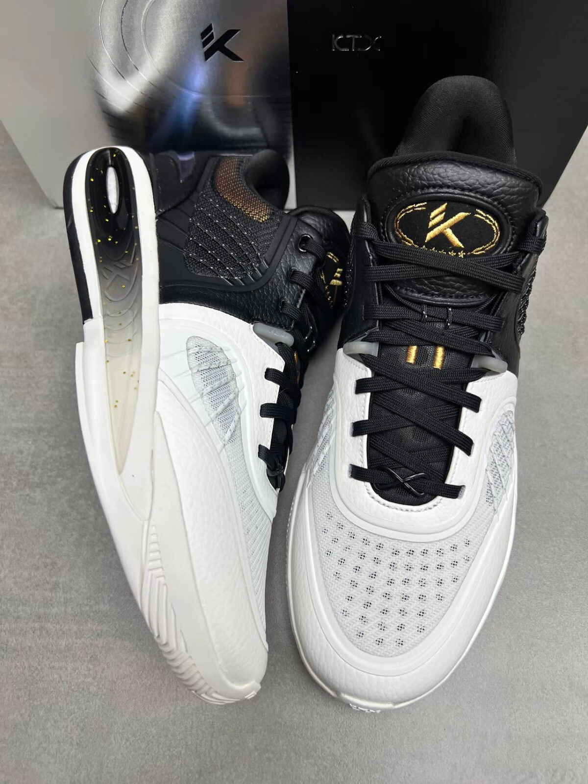 ANTA KT10 “Time Capsule” Klay Thompson PE Basketball Sneakers White ...