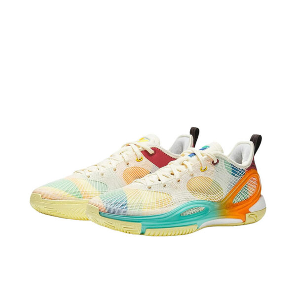 ANTA Men Klay Thompson Splash 7 ROCCO Basketball shoes White Red Orange ...